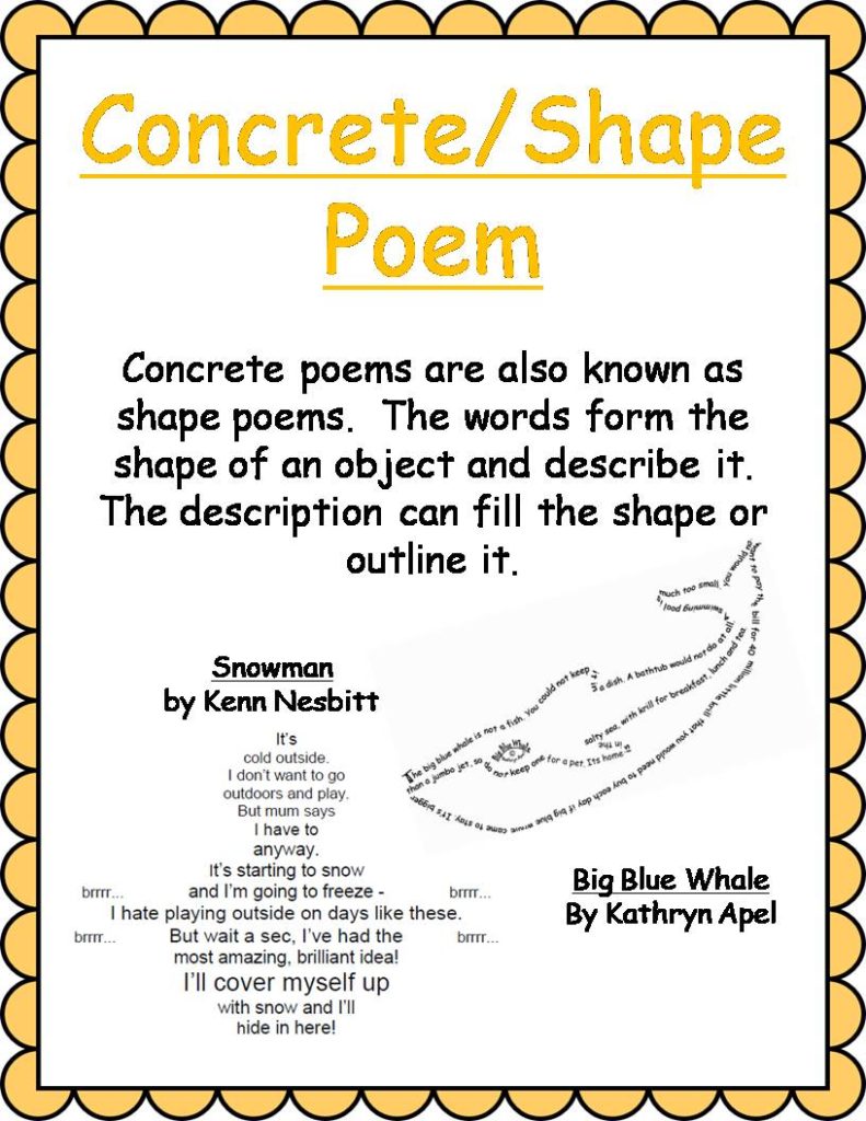 60 Lovely Different Types Of Poems For Kids